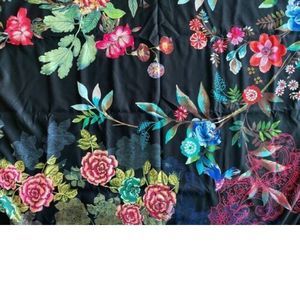 Johnny Was | Bath | Johnny Was Black Dreamer Reversible 4 X 70 Beach ...